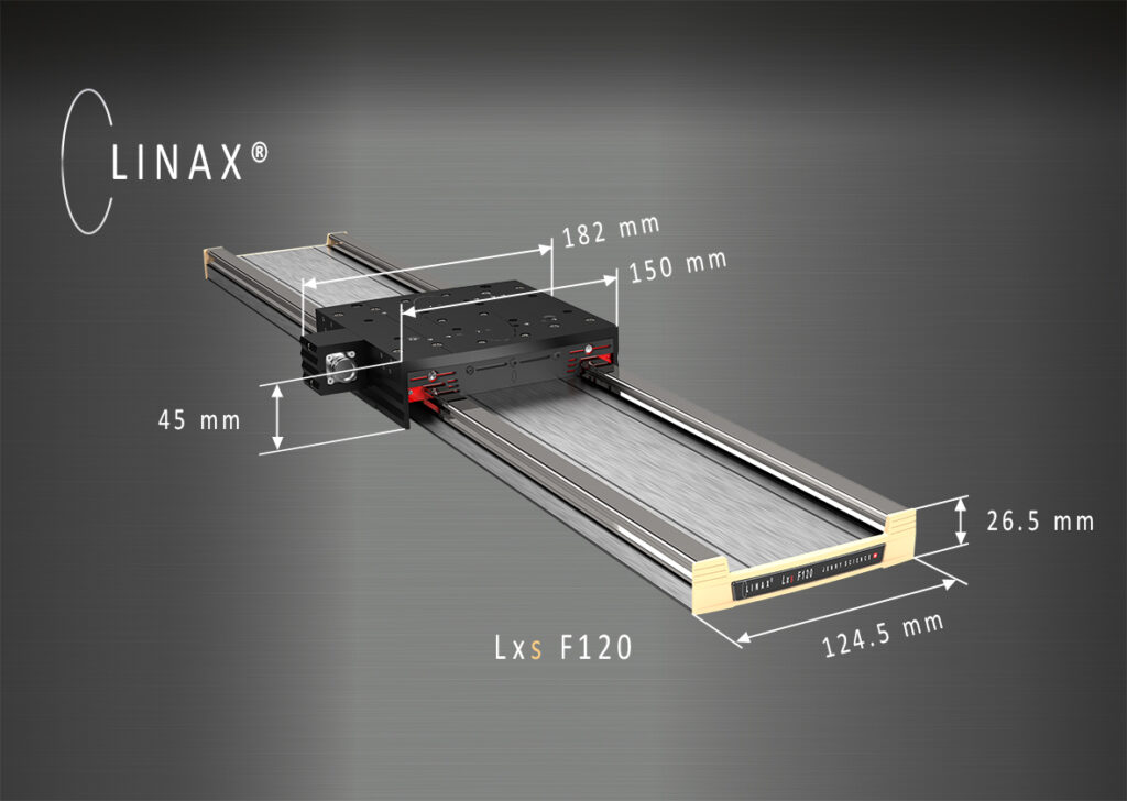 Nuovo LINAX® LXS F120 LINEAR MOTOR AXIS - Smart Automation